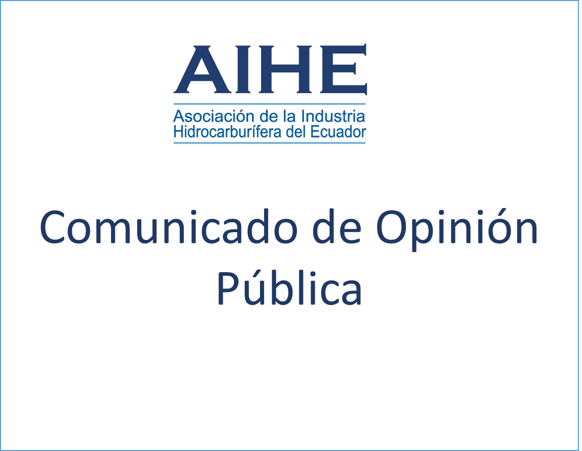 Comunicado de Opinión Pública (1) – AIHE